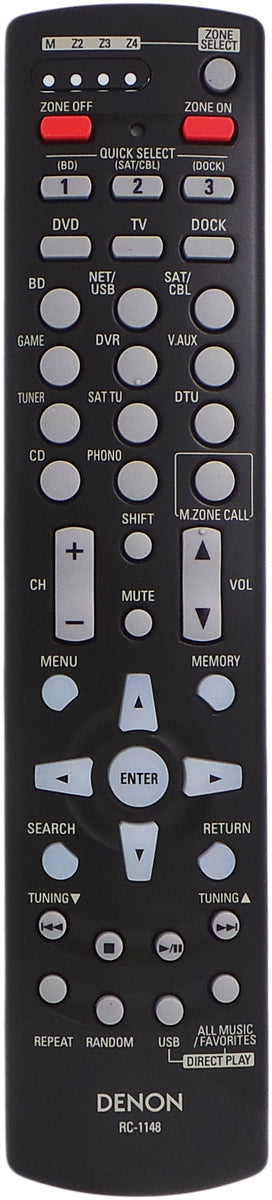 DENON AVR-4311 AV RECEIVER ORIGINAL Remote Control RC-1148 Genuine – Remote Control Warehouse