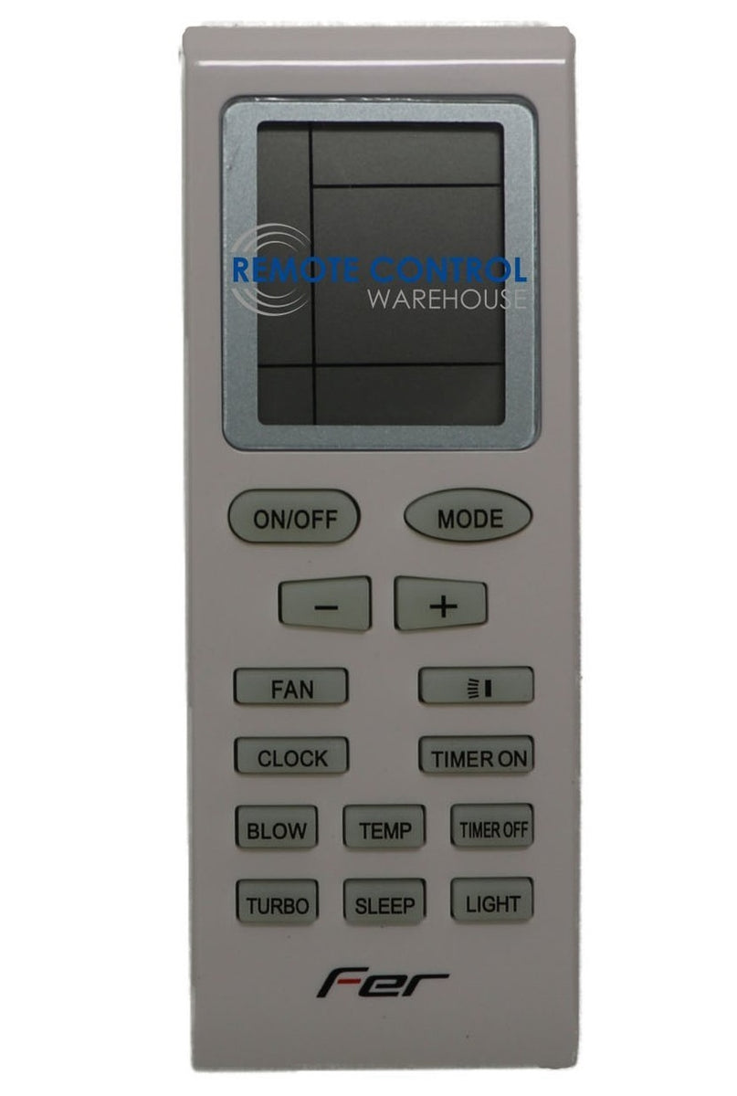 BEKO Air Conditioner Remote Control - YB1FA – Remote Control Warehouse