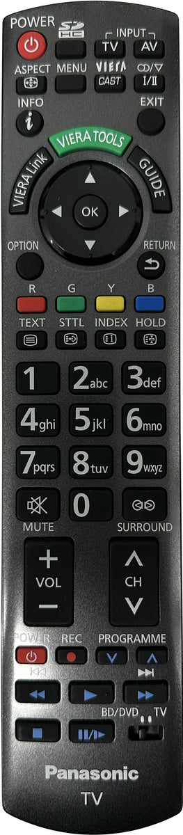 Panasonic Original TV Remote Control N2QAYB000430 Genuine – Remote ...