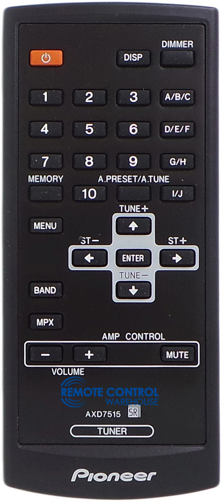 Pioneer Original Remote Control AXD7515 Genuine – Remote Control Warehouse