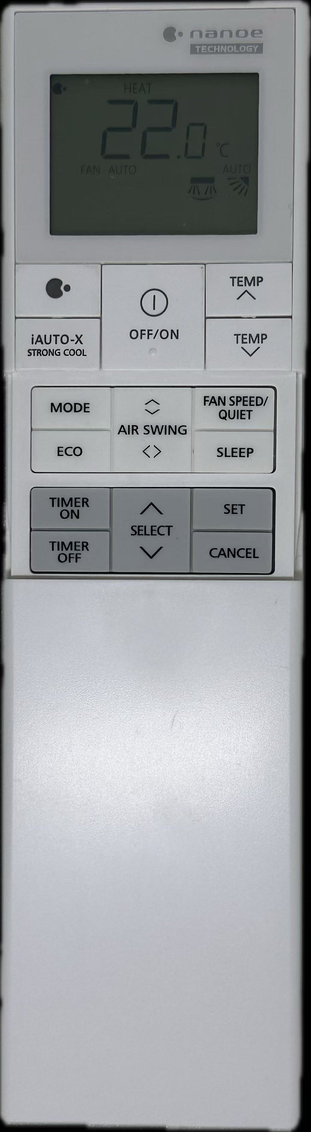 Replacement Panasonic Air Conditioner Remote Control ACXA75C21600 A75C ...