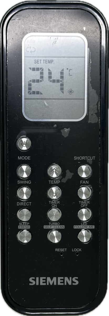 SIEMENS Air Conditioner Original Remote Control - RG35A4/BGEF Genuine ...