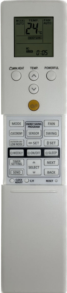 Replacement Fujitsu Air Conditioner Remote Control AR-REF1E – Remote ...