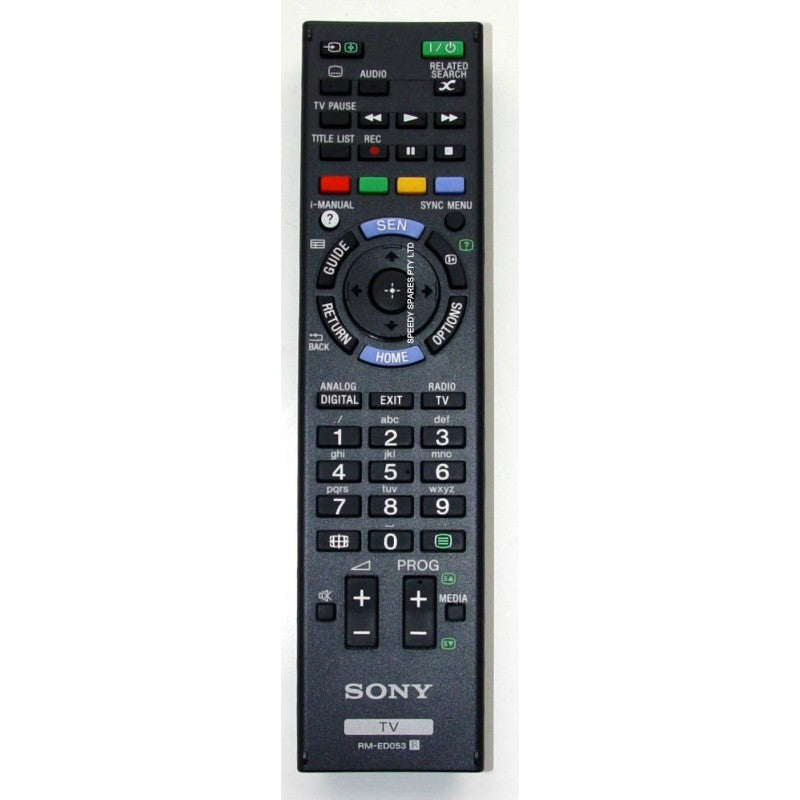 Sony Original Remote Control RM-ED053 KDL-32W653A TV Genuine – Remote ...
