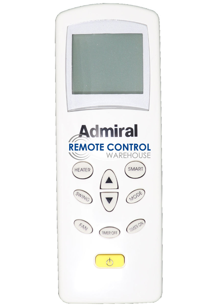 Admiral Air Conditioner Remote Control DG11D1/02 DG11D102 – Remote ...