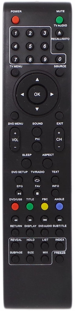 REPLACEMENT TEAC REMOTE CONTROL C3206101 - LCDV3253HD LCDV2650SD LCD T ...