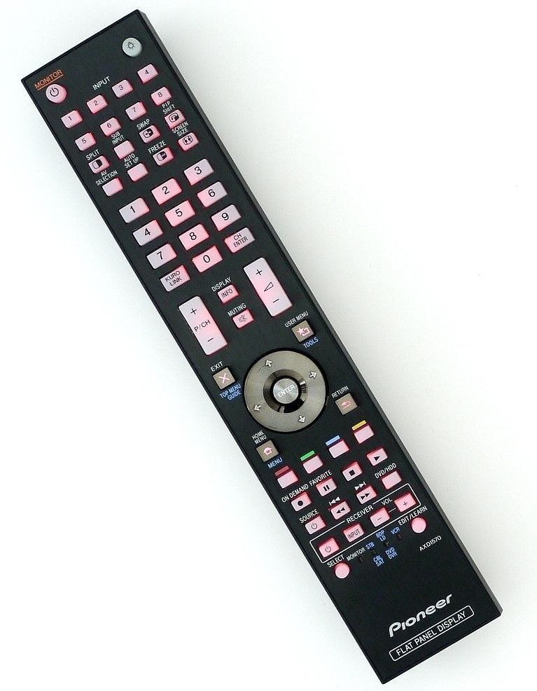 ORIGINAL PIONEER REMOTE CONTROL AXD1570 - PRO141FD PRO101FD KRP-500M K ...
