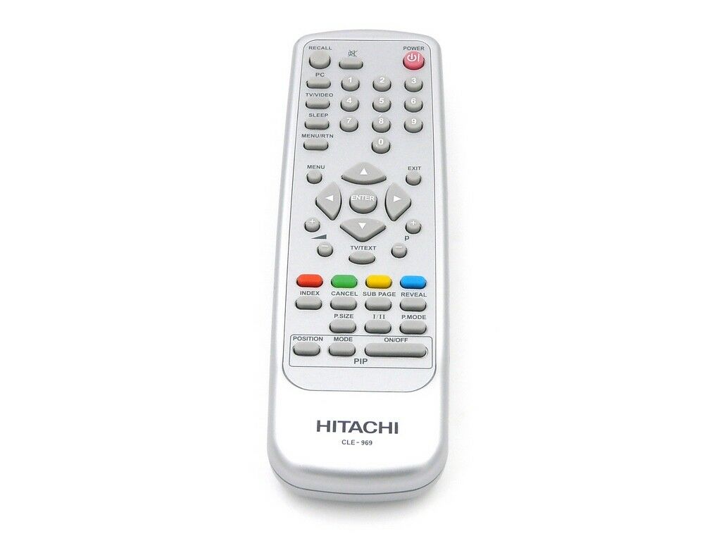 ORIGINAL HITACHI REMOTE CONTROL CLE-969 REPLACE CLE976 - 42PD580DTA PD ...