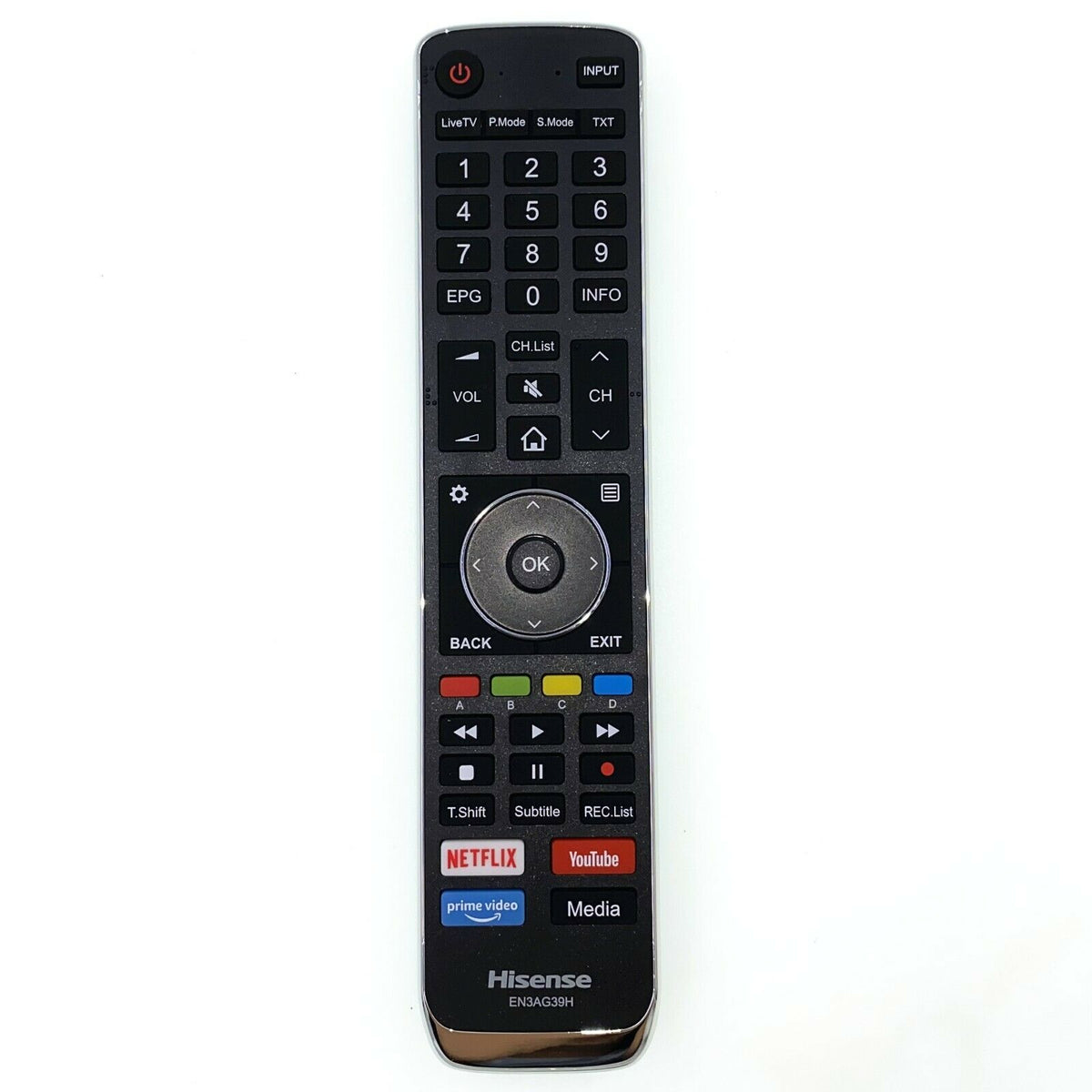 Original HISENSE TV Remote Control EN3AG39H SUITS 50R7, 55R7, 65R7, 75 ...
