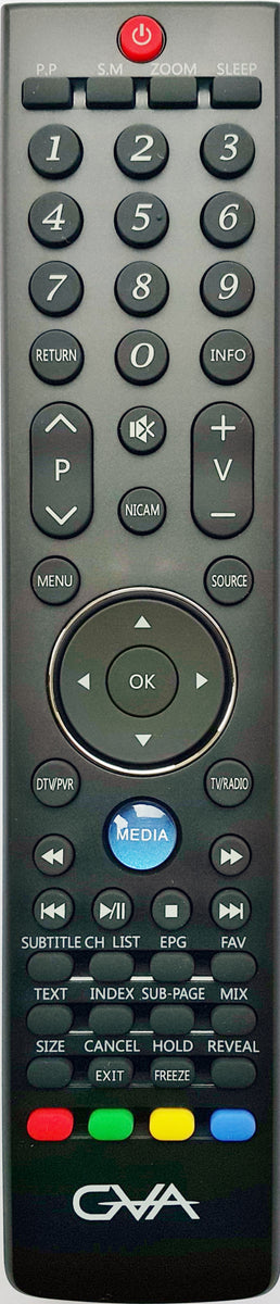 ORIGINAL GVA REMOTE CONTROL - GVA32E61 LED FHD TV – Remote Control ...