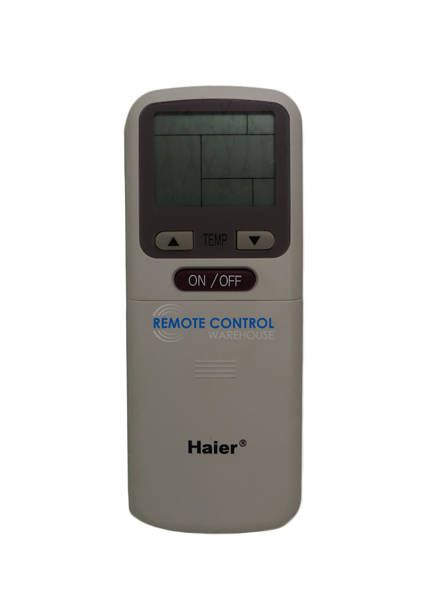 HAIER Air Conditioner Remote Control YR-C04 – Remote Control Warehouse
