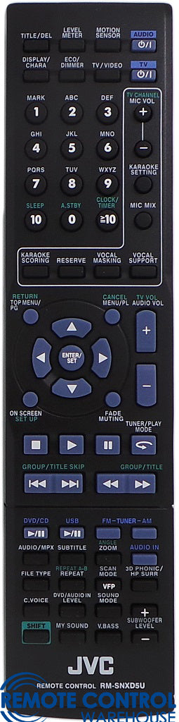 JVC – Remote Control Warehouse