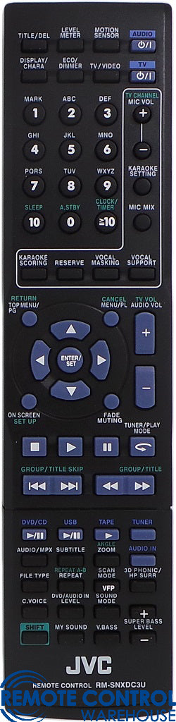 JVC – Remote Control Warehouse