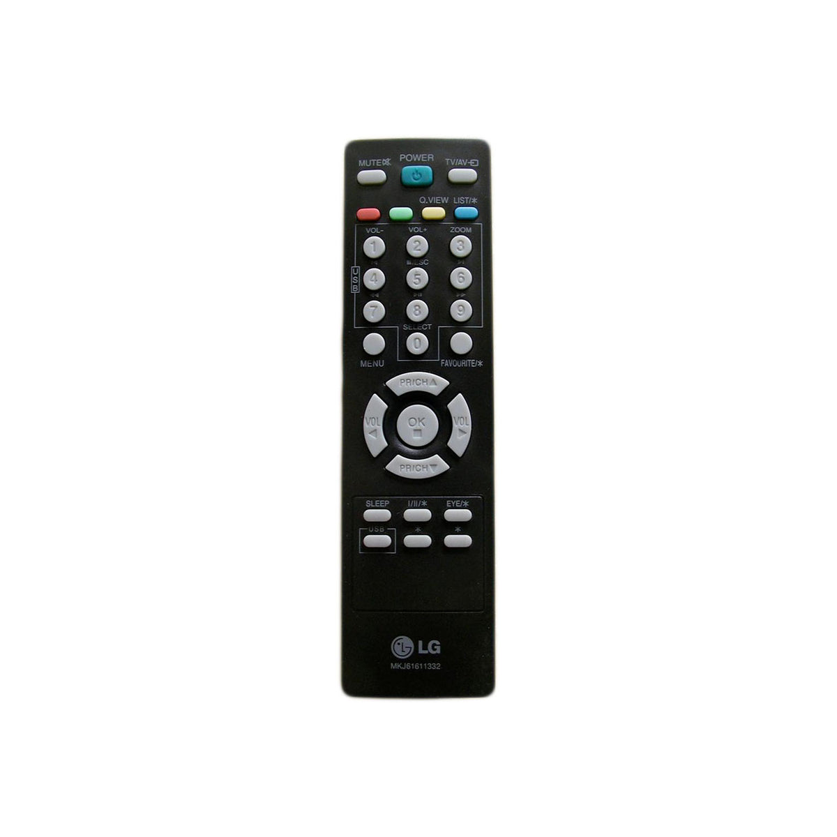 LG Remote Control MKJ61611332 For TV – Remote Control Warehouse