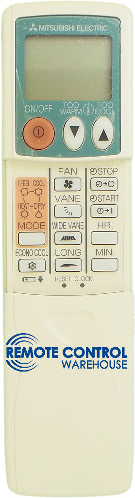 Original MITSUBISHI Air Conditioner Remote Control KPOA - MSH-A18ND-S1 ...