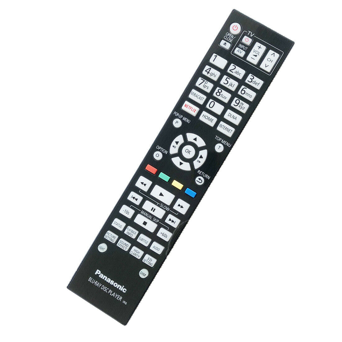 Original Panasonic Remote Control N2QAYA000128 - DMP-UB900 DMP-UB900GN ...