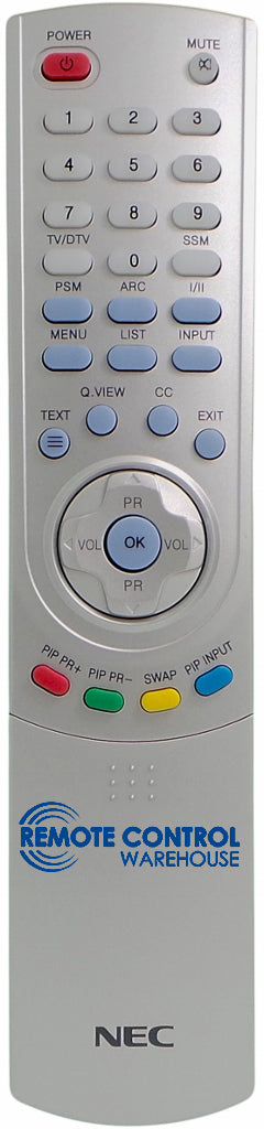 ORIGINAL NEC REMOTE CONTROL RI-32B3A RI32B3A REM08KBAUP5 NLT40HDB3A NL ...