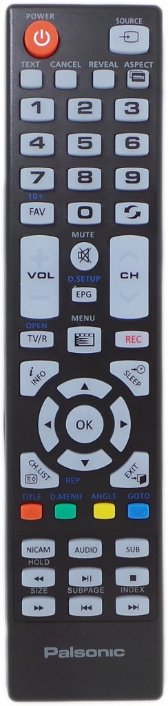 Original Palsonic Remote Control RC-327 RC327- TFTV4980M TFTV5580M TFT ...
