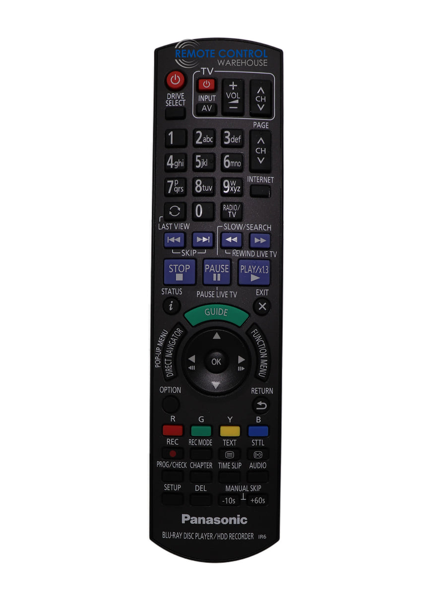 ORIGINAL PANASONIC GENUINE REMOTE CONTROL N2QAYB000757 - DMRPWT520 DMR ...