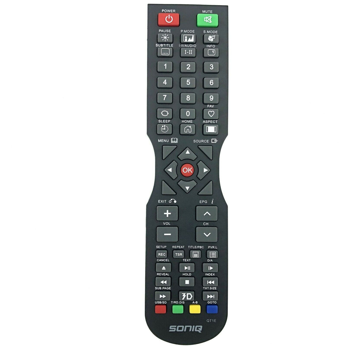 SONIQ Smart TV Original Remote Control QT1E Genuine – Remote Control ...