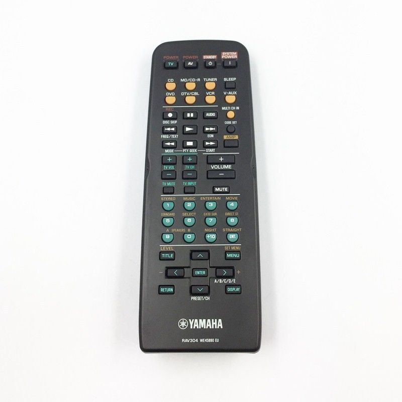 ORIGINAL YAMAHA REMOTE CONTROL RAV304 REPLACE RAV250 - HTR-5740 HTR-57 ...