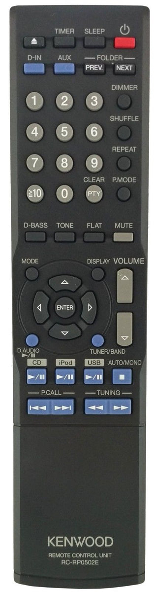 ORIGINAL KENWOOD REMOTE RC-RP0502E RCRP0502E K-521-B HI-FI SYSTEM ...