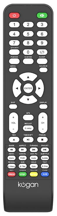 ORIGINAL KOGAN REMOTE CONTROL RCKGNTVV002 - KALED24EH6000DVA KALED32EH ...