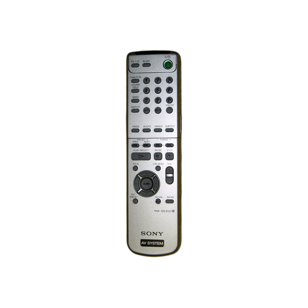 Sony Remote Control RM-SS300 - DAV-S30 DAV-S300 DAV-S80 DAV-S800 DVS30 ...