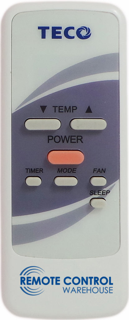 TECO Air Conditioner Original Remote Control - R031E – Remote Control ...