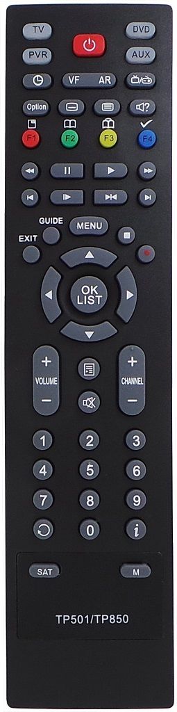 REPLACEMENT TOPFIELD REMOTE CONTROL FOR TP501 TRF-2400 TRF-2460Plus TR ...