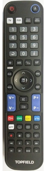 REPLACEMENT TOPFIELD REMOTE CONTROL FOR TP850 TRF-2400 TRF-2460PLUS TR ...