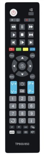 REPLACEMENT TOPFIELD REMOTE CONTROL TP850 - TRF5300 TF-T6211HDPVR DVR ...