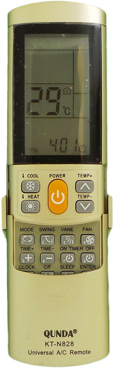 GENERAL ELECTRIC REPLACEMENT UNIVERSAL AIR CONDITIONER REMOTE CONTROL ...