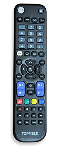 TOPFIELD REPLACEMENT REMOTE CONTROL - TP800 TRF2100 TRF-2100 PVR RECOR ...